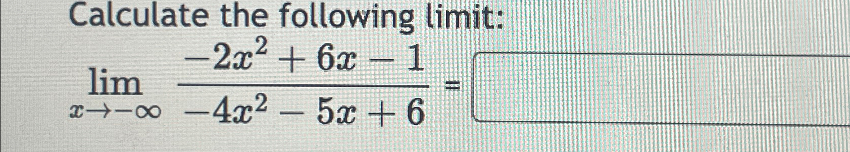 Solved Calculate the following | Chegg.com