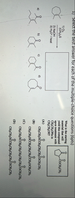Solved select the best answer for each of the | Chegg.com