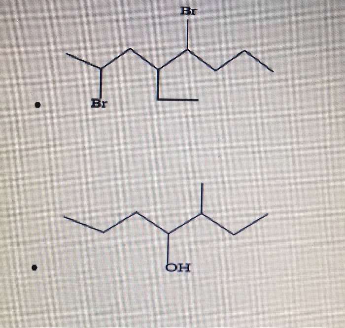 Solved OH H2C CH3 НАС CHE CH2 NO2 | Chegg.com