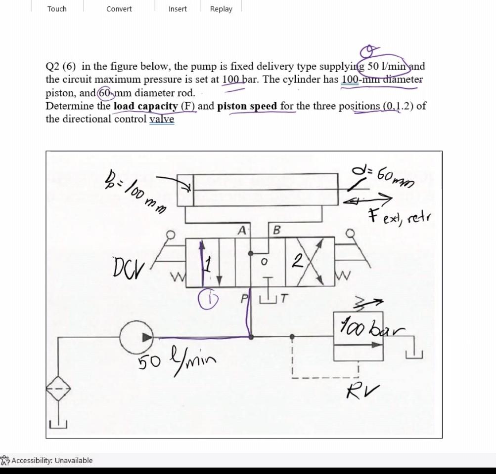Solved Q2 (6) in the figure below, the pump is fixed | Chegg.com