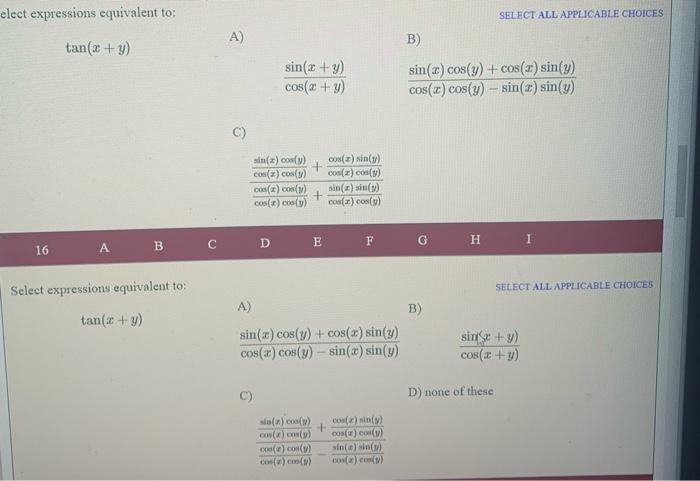 Solved elect expressions equivalent to: SELECT ALL | Chegg.com