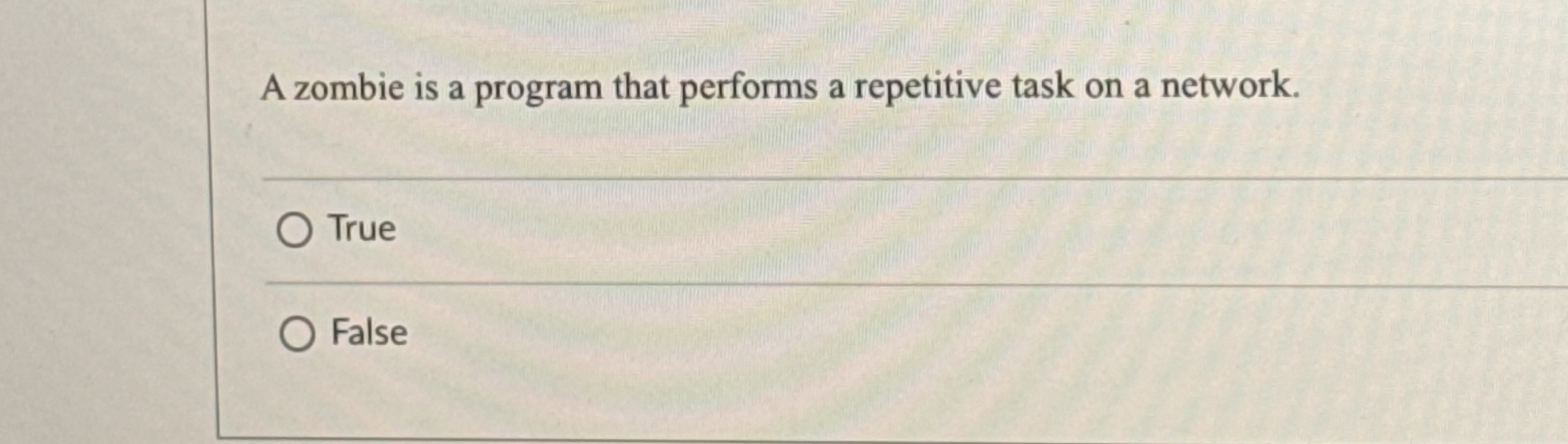 Solved A zombie is a program that performs a repetitive task | Chegg.com