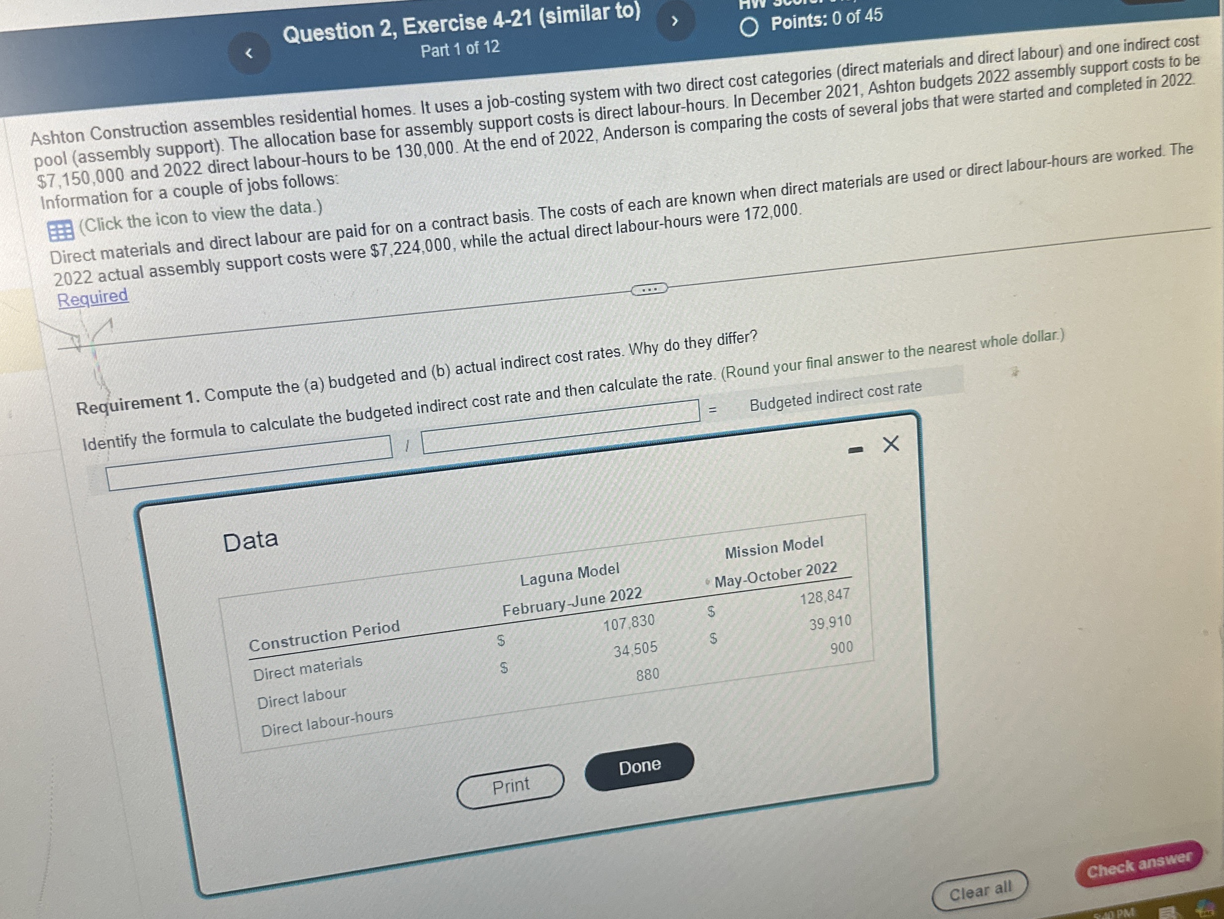 Solved Question 2, ﻿Exercise 4-21 (similar to)Points: 0 ﻿of | Chegg.com