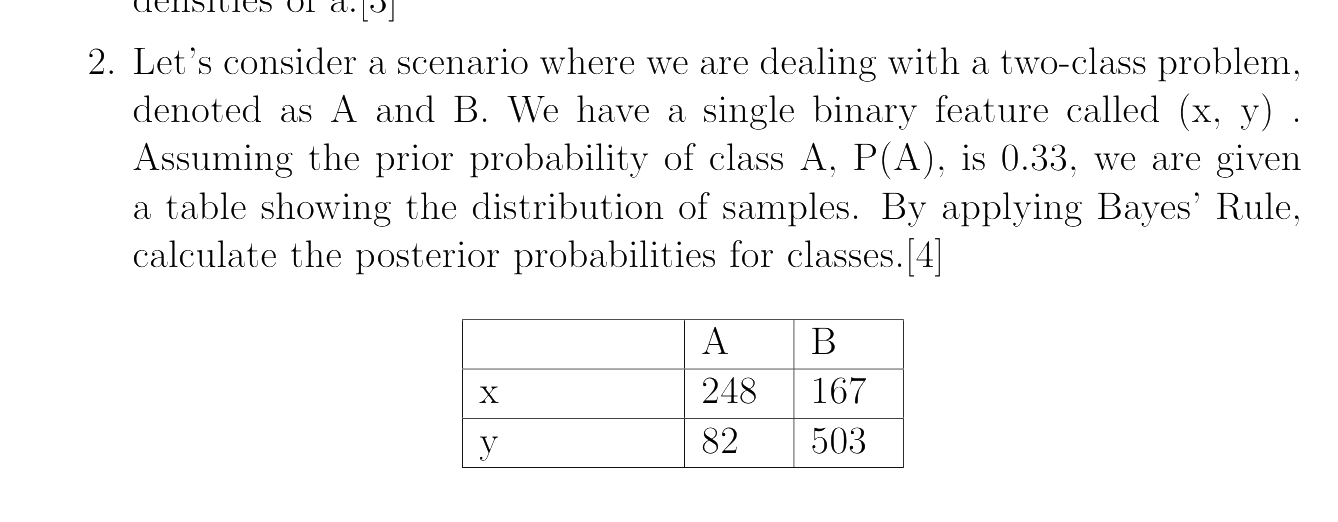 Solved Let's consider a scenario where we are dealing with a | Chegg.com