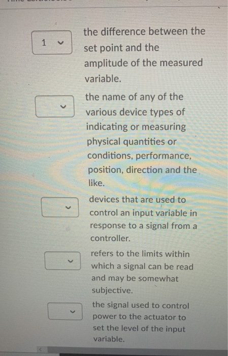 Solved the difference between the set point and the | Chegg.com