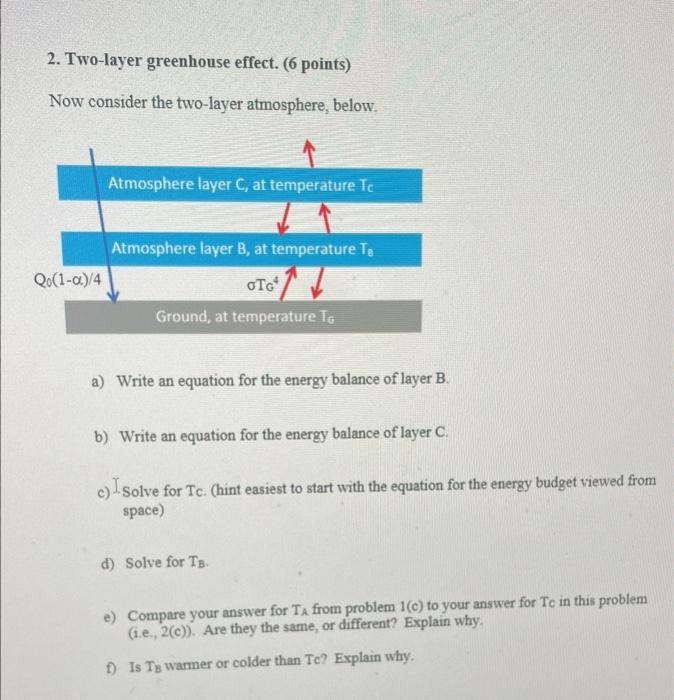 Specifically having trouble with 2C on this problem. | Chegg.com