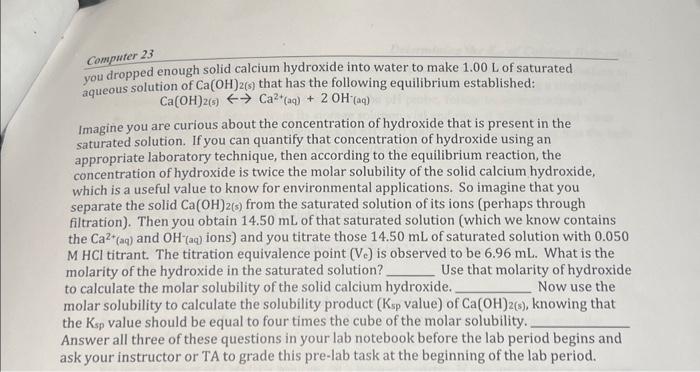 Solved Pre-lab task: Using a hardcopy, permanently-bound lab | Chegg.com