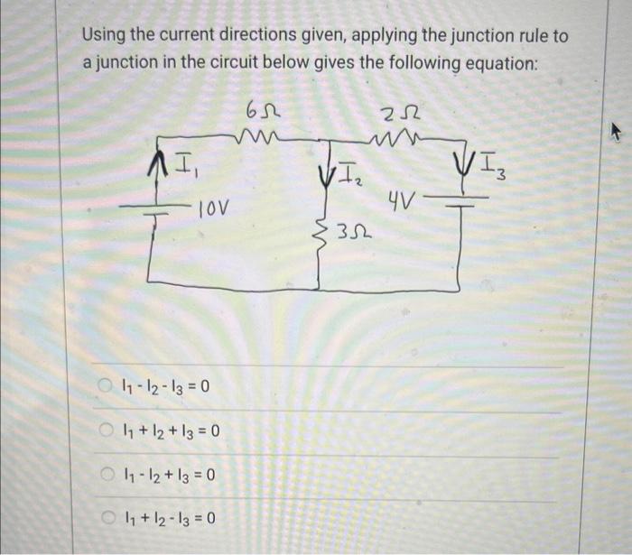 Solved Using the current directions given, applying the | Chegg.com