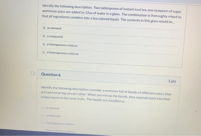Solved Identify the following description: Two tablespoons | Chegg.com