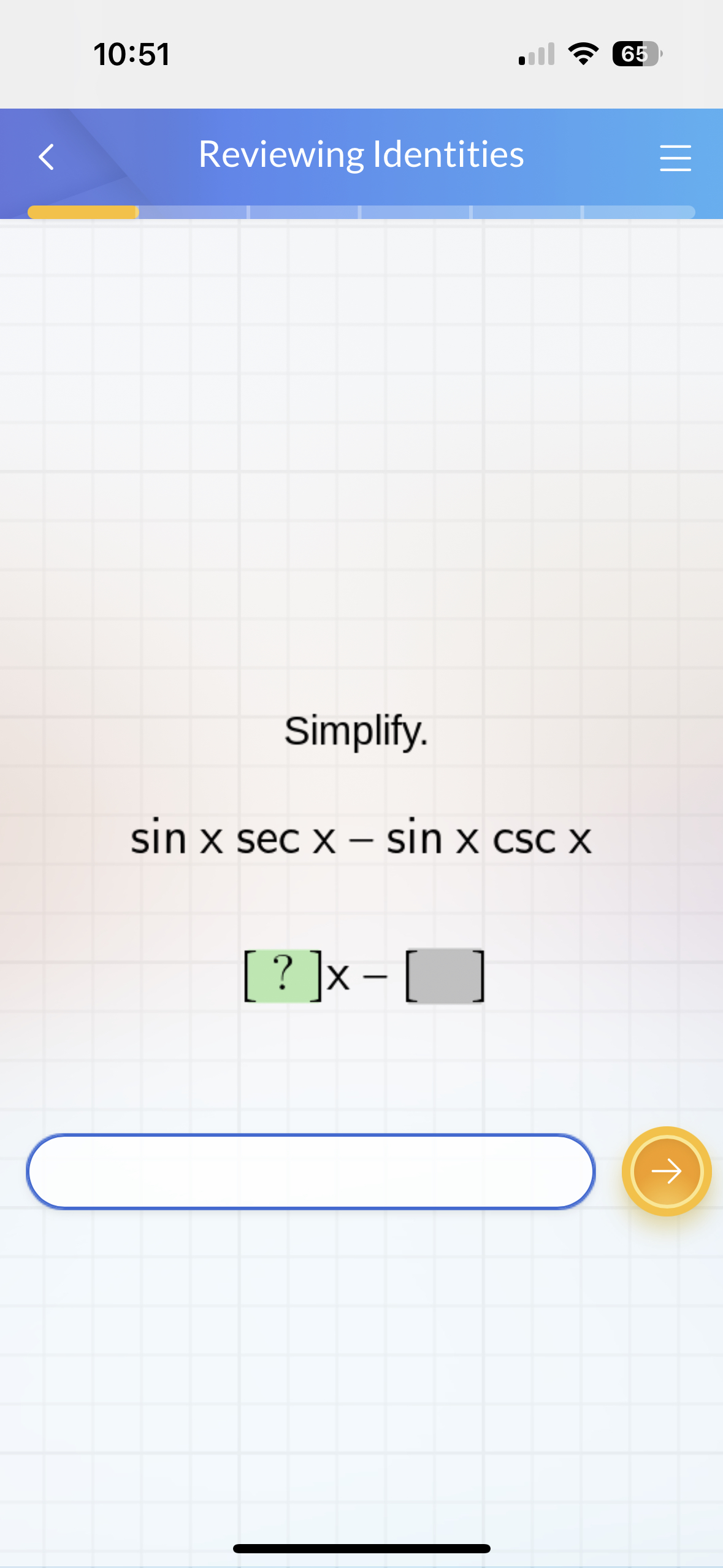 Solved 10:51. ิReviewing | Chegg.com