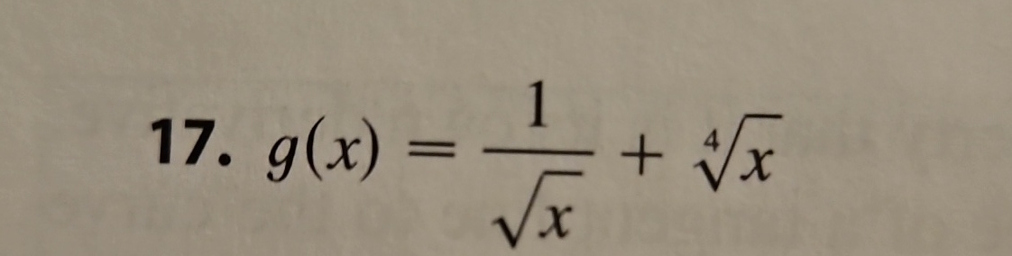 Solved Difffrentiate the function g(x)=1x2+x4 | Chegg.com