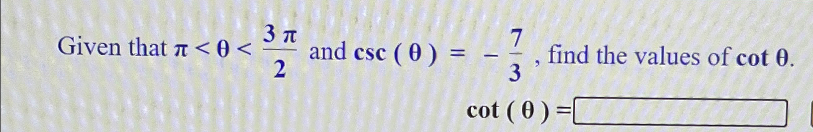Solved Given that π