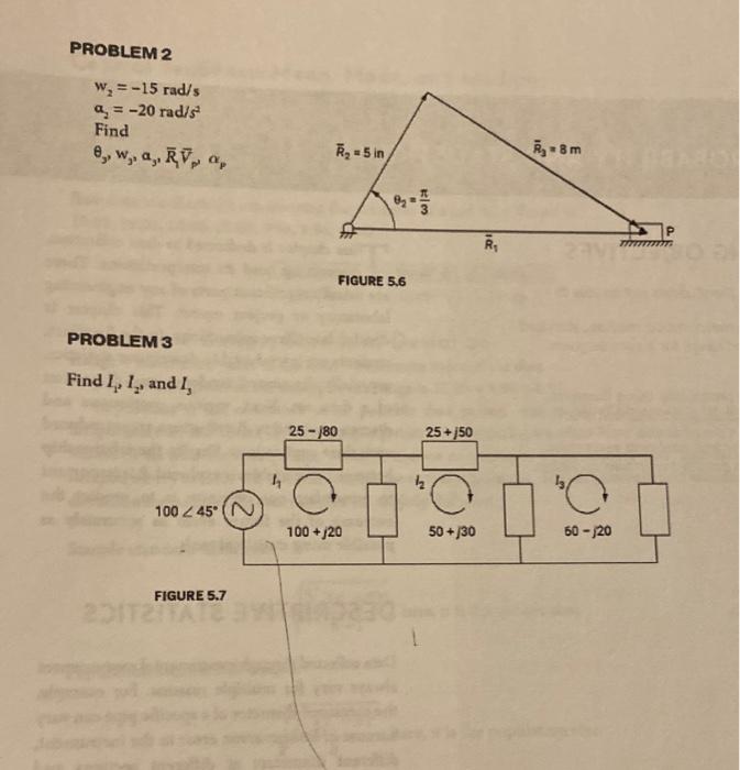 Solved w2=−15rad/sa2=−20rad/s2 Find θy,wj,αy,Rˉ1Vˉp,αp | Chegg.com