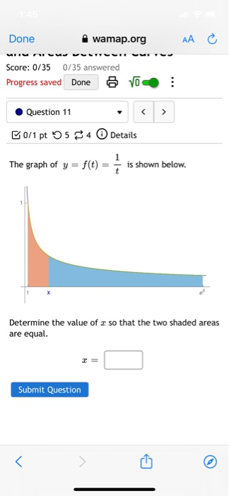 Solved Done wamap.org AA с ... In Score: 0/350/35 answered | Chegg.com