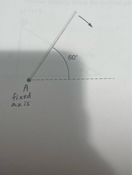 Solved fixed axis | Chegg.com