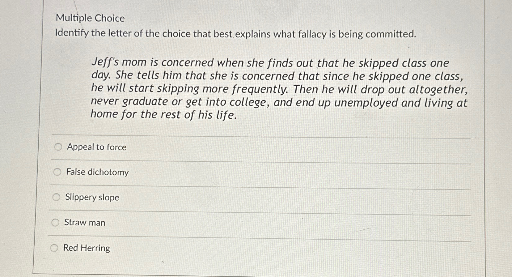 Solved Multiple ChoiceIdentify the letter of the choice that | Chegg.com