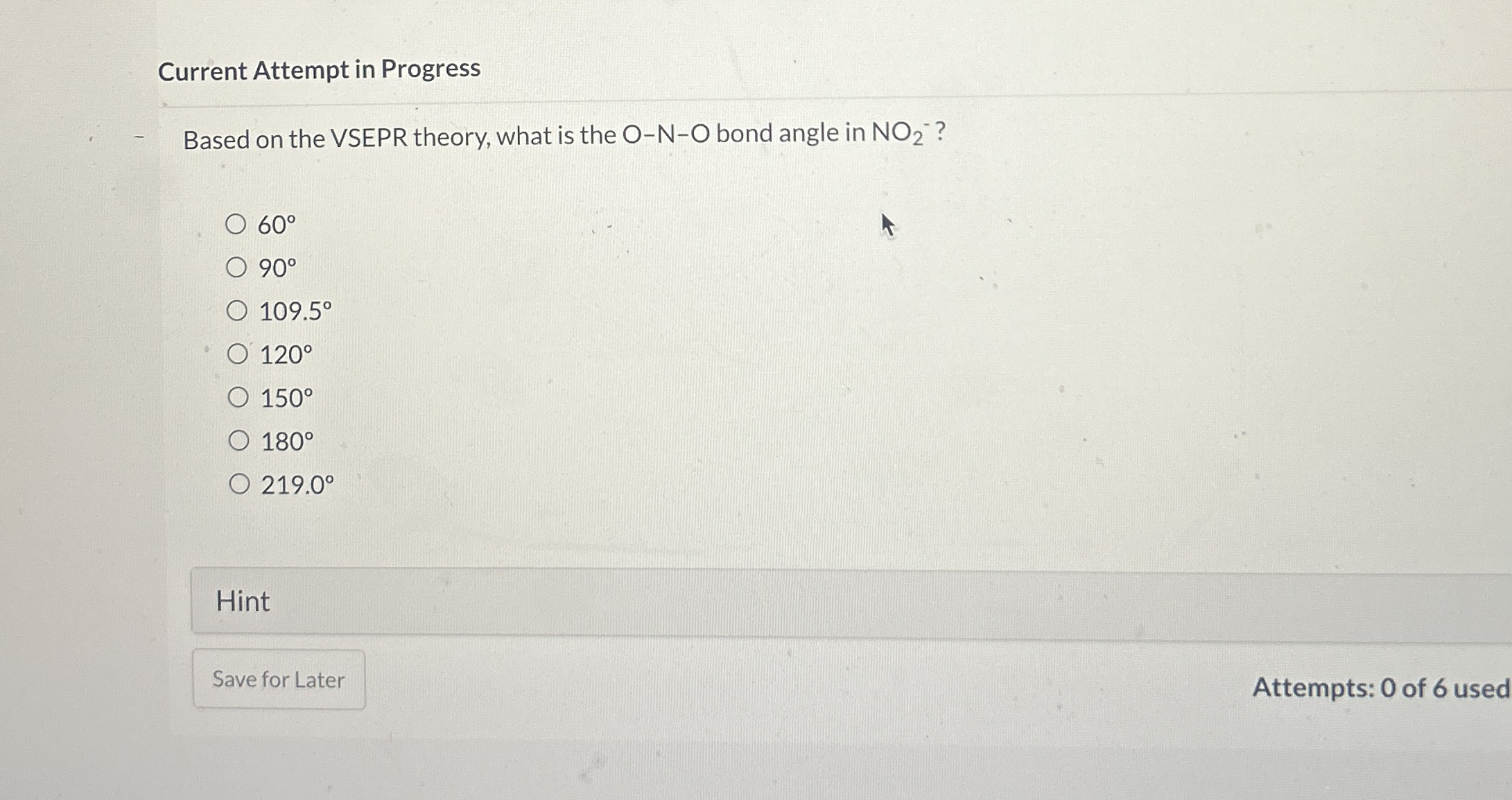 Solved Current Attempt in ProgressBased on the VSEPR theory, | Chegg.com