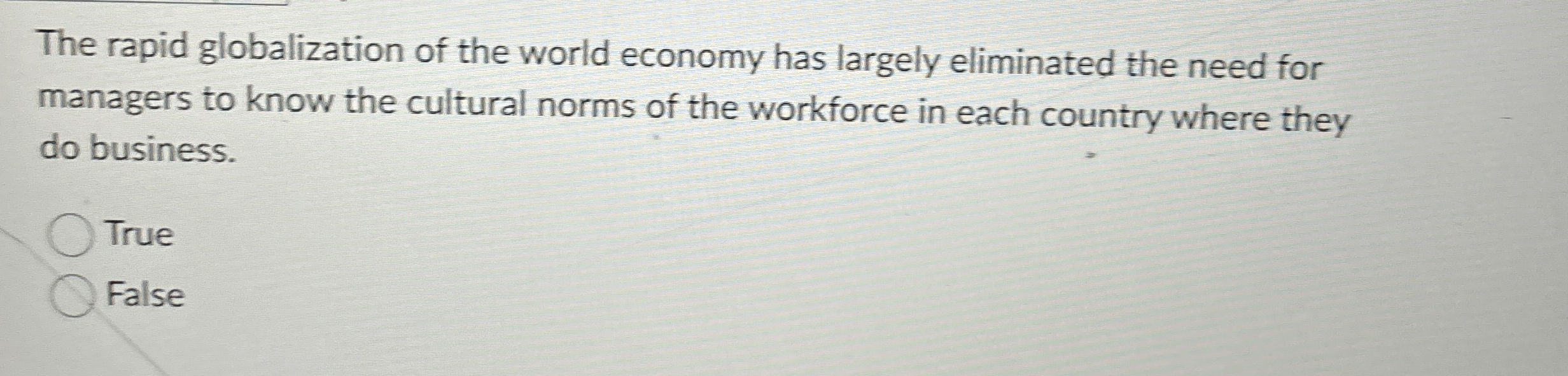 Solved The rapid globalization of the world economy has | Chegg.com ...