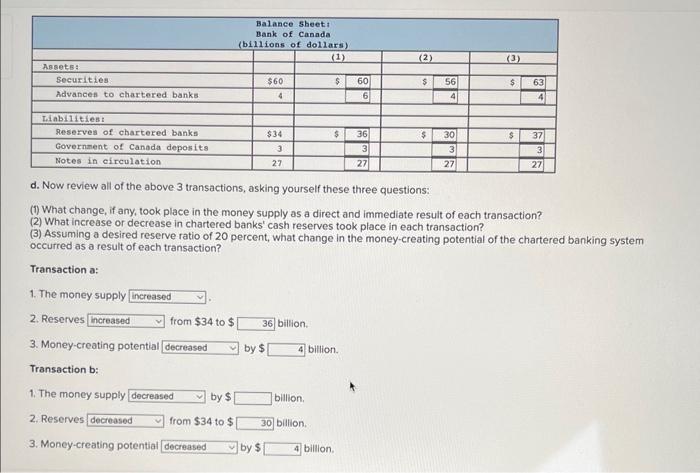 Solved In the table below you will find simplified | Chegg.com