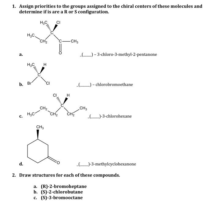 Solved 1. Assign priorities to the groups assigned to the | Chegg.com