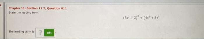 Solved JS Connally, Functions Modeling Change, 5e Practice | Chegg.com