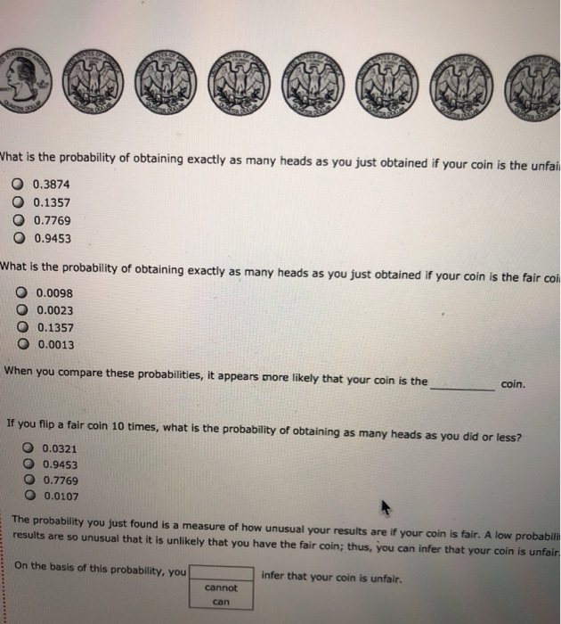 Solved A Aa 3. Flipping coins and the binomial distribution | Chegg.com