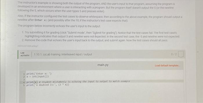 Solved Instructor note: Reminder: This lab is ungraded. Auto | Chegg.com Solved Instructor note: Reminder: This lab is ungraded. Auto | Chegg.com