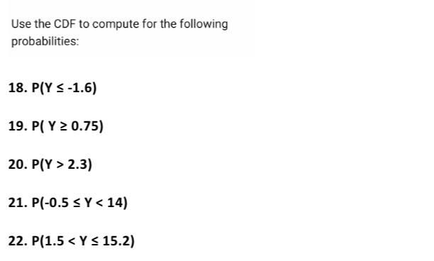 Solved The cumulative distribution function (CDF) of a | Chegg.com
