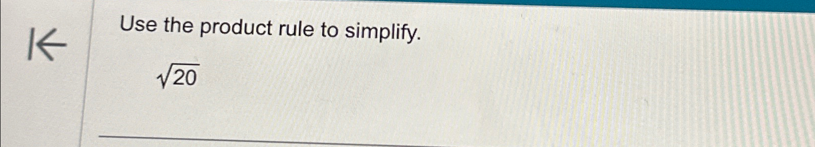 Solved Use the product rule to simplify.202 | Chegg.com