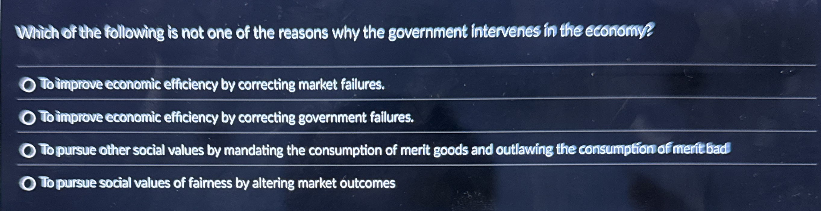 Solved Which of the following is not one of the reasons why | Chegg.com