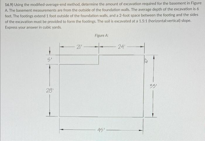 Solved 16.9) Using the modified-average-end method, | Chegg.com