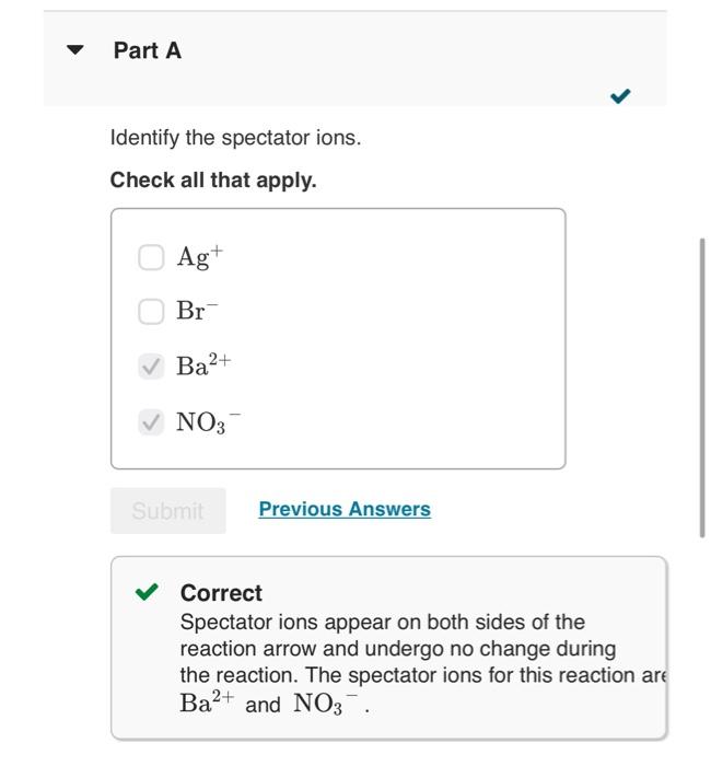 Solved Two clear, colorless solutions are mixed and a yellow | Chegg.com