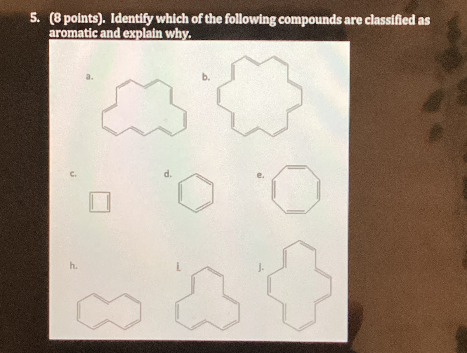 (8 ﻿points). ﻿Identify which of the following | Chegg.com