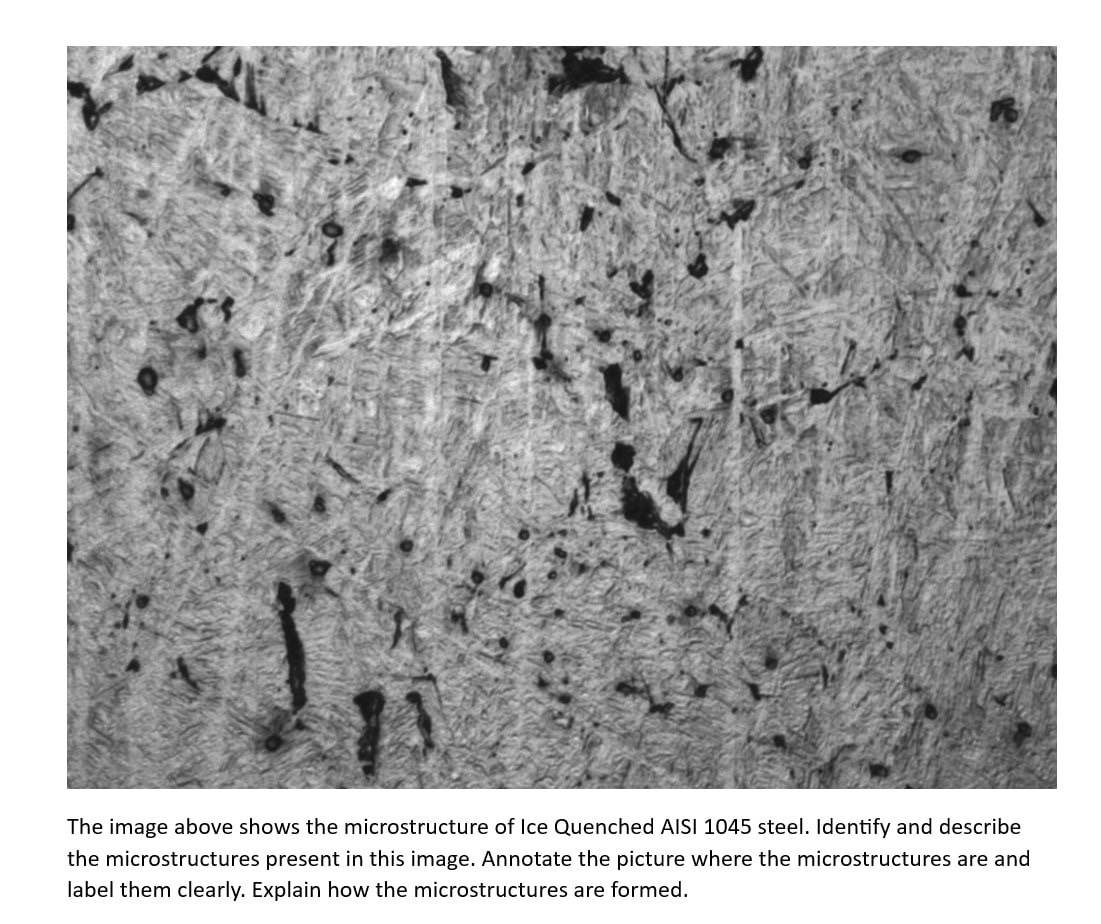 Solved The image above shows the microstructure of Ice | Chegg.com