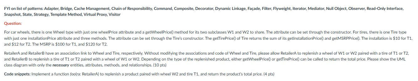 Solved Please use c# to generate the code Snapshot, State, | Chegg.com