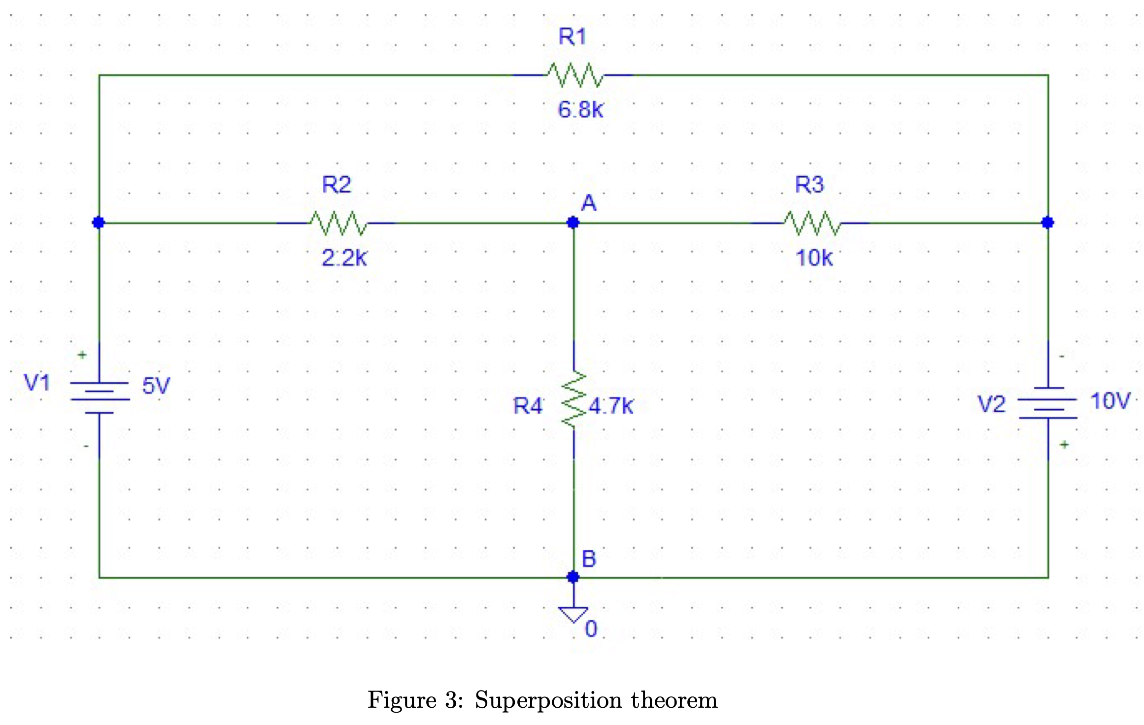 Solved Use superposition to find the current flowing through | Chegg.com