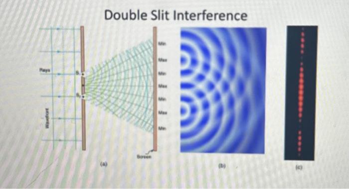 Solved Learning Goal: Double St Interference The genoral | Chegg.com