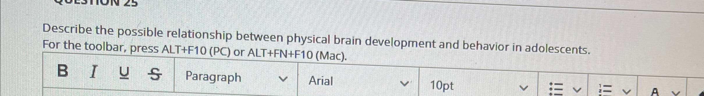 Solved Describe the possible relationship between physical | Chegg.com