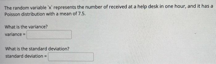 Solved The random variable ' x ' represents the number of | Chegg.com