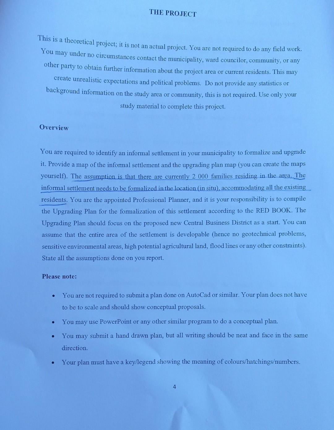 Solved THE PROJECT This is a theoretical project; it is not | Chegg.com