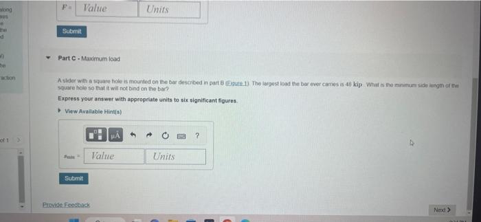 Solved Learning Goal: To use Poisson's ratio and Hooke's law | Chegg.com