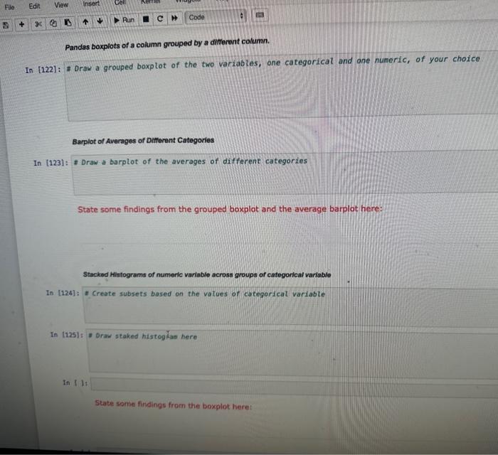 Solved BizStat2023 HW 3: Data Visualization \& Exploratory | Chegg.com