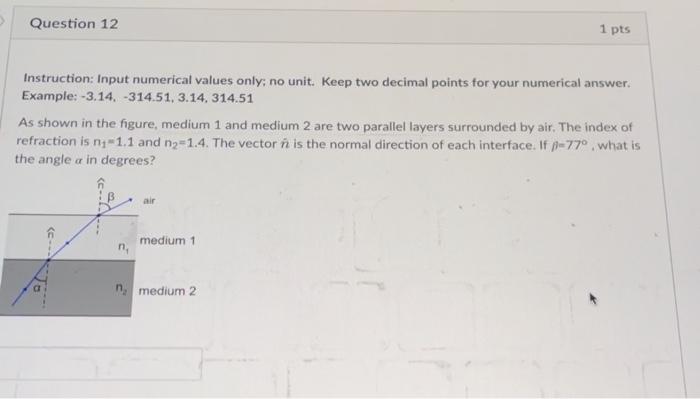 Solved Instruction: Input numerical values only; no unit. | Chegg.com