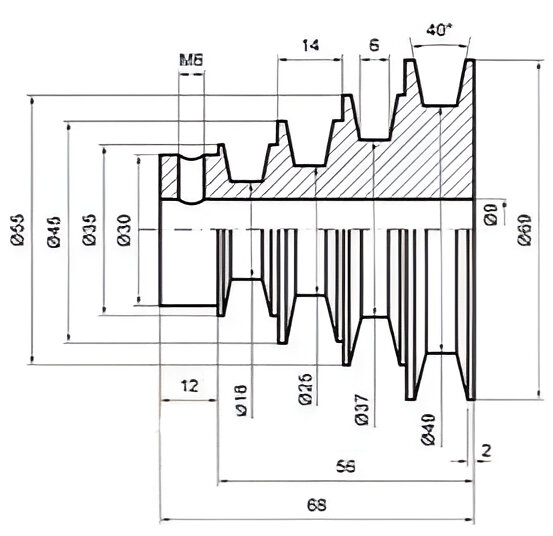 Create this part using SOLID EDGE software: Show | Chegg.com