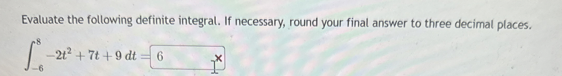 Solved Evaluate the following definite integral. If | Chegg.com