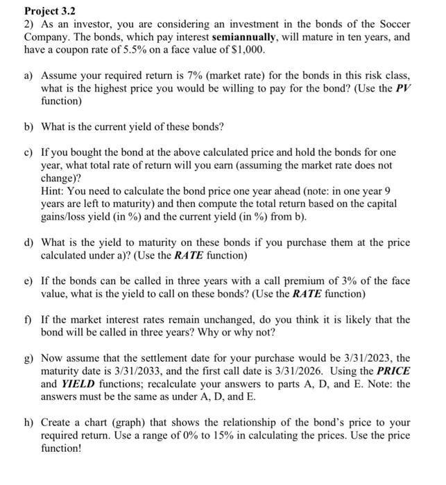 Solved I posted 3 spreadsheets & directions for information | Chegg.com