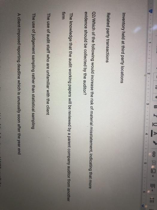 Solved 01/ ISA 580 Written Representations requires the | Chegg.com