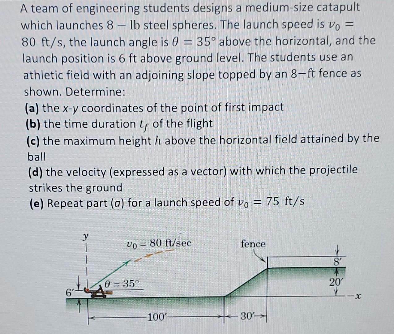 Solved A team of engineering students designs a medium-size | Chegg.com