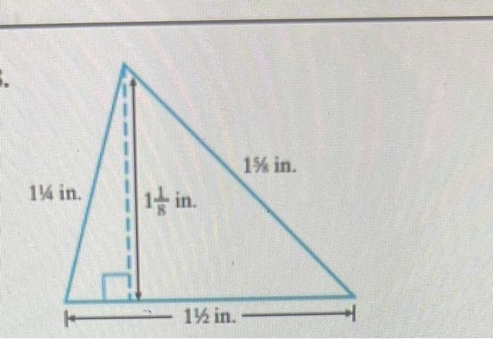 Solved What is the area of these triangles | Chegg.com
