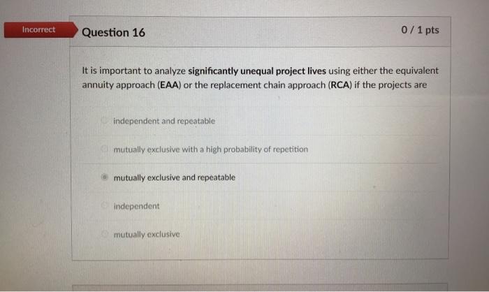 Solved It is important to analyze significantly unequal | Chegg.com
